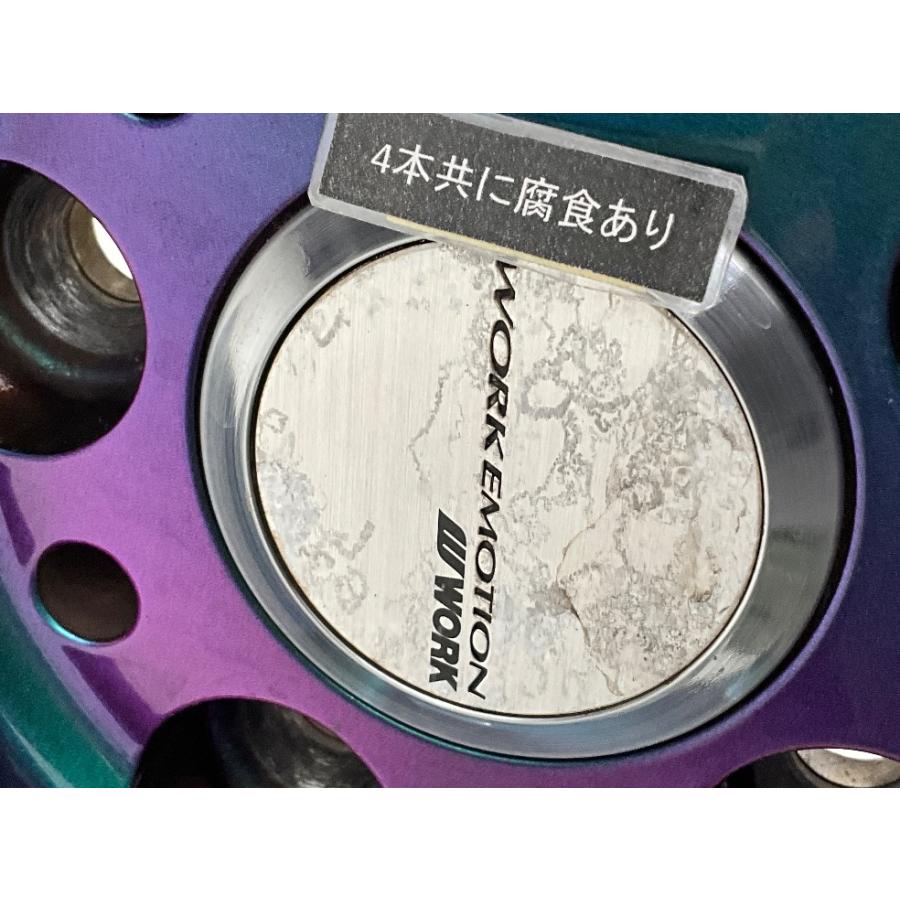 中古アルミホイール 4本セット 18×7.5J +47 5穴 PCD108 18インチ WORK EMT-M8R c2234 : 中古タイヤ ...