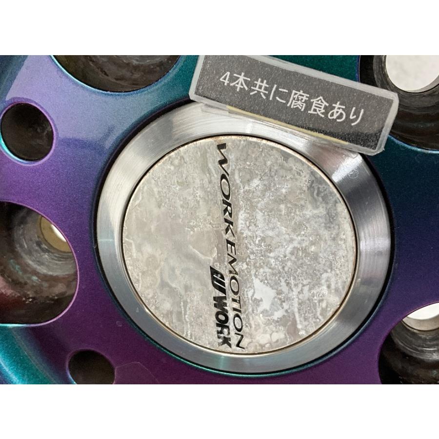 中古アルミホイール 4本セット 18×7.5J +47 5穴 PCD108 18インチ WORK EMT-M8R c2234 : 中古タイヤ ...