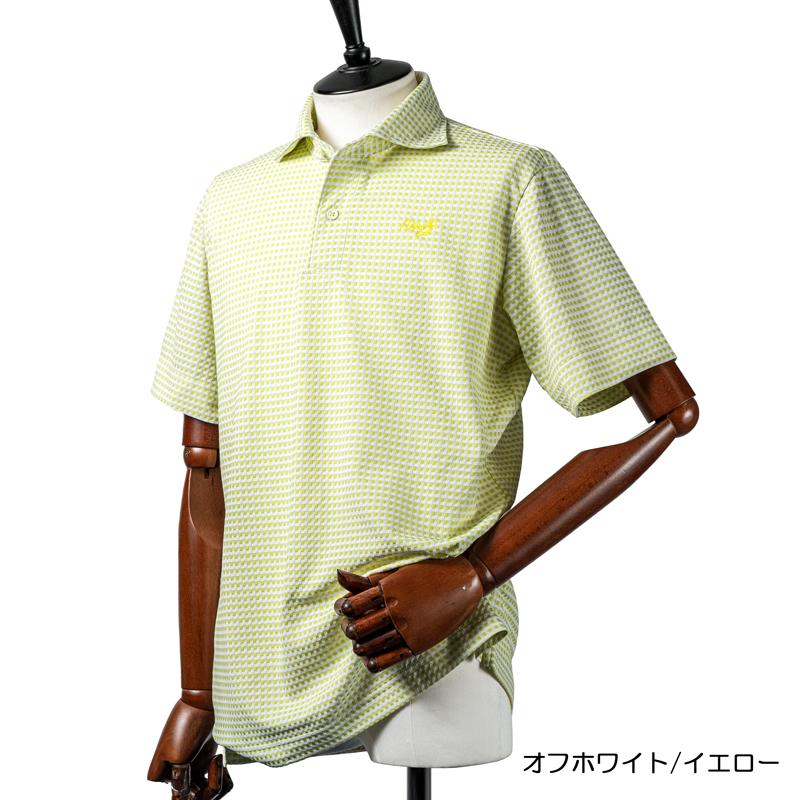 MOCO モコ メンズ ゴルフ HG/JQニットギンガムチェック 半袖シャツ 21-2241244 : ゴルフショップ ワンポイント - 通販 - Yahoo!ショッピング