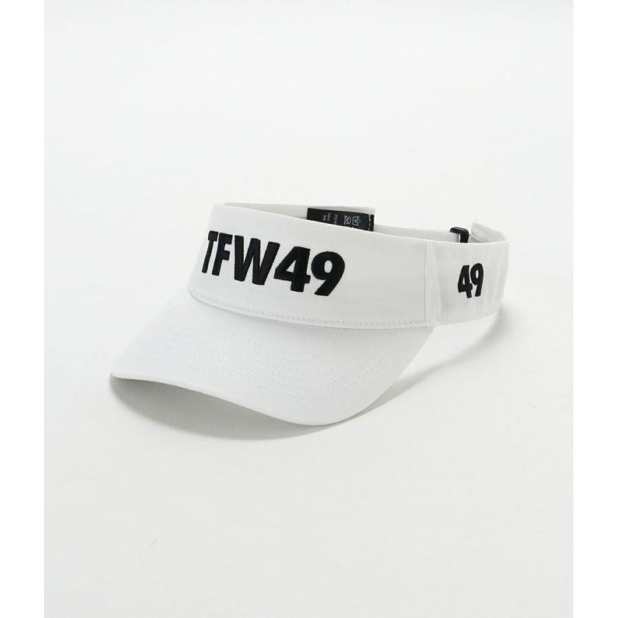 ティーエフダブリュ49 TFW49 TFW SUN VISOR サンバイザー T132220012 : t132220012 : ゴルフショップ ワンポイント - 通販 - Yahoo!ショッピング