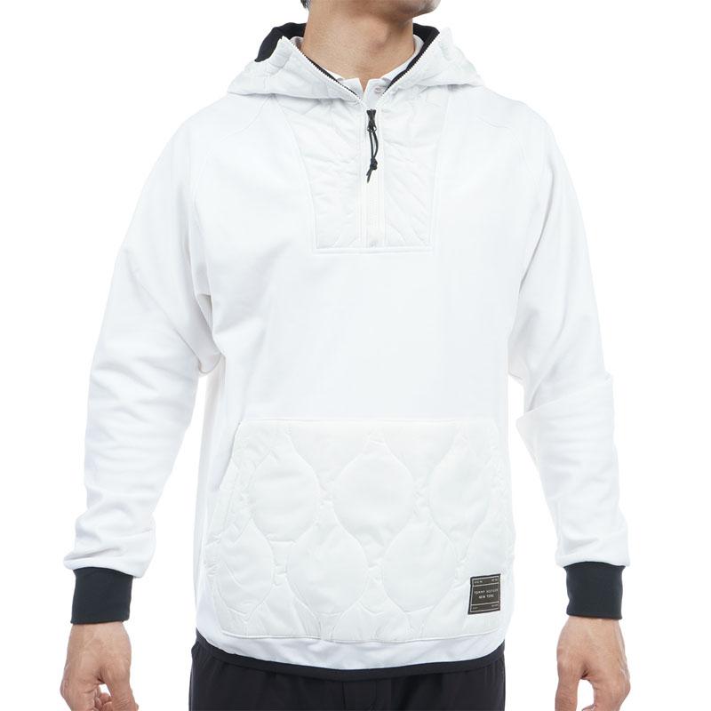 トミーヒルフィガー ゴルフ メンズハイブリッド ハーフジップフーディー   GOLF THMA368 2023年秋冬モデル TOMMY HILFIGER（トミー・ヒルフィガー） メンズ 2023年秋冬 ゴルフ