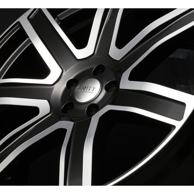 ERST WHEEL S7-R 22×9.5(35) ホイール 4本セット ブラックポリッシュ ボルボ(VOLVO) XC90/XC60 : ONE S ONLINE SHOP ヤフー店 ...