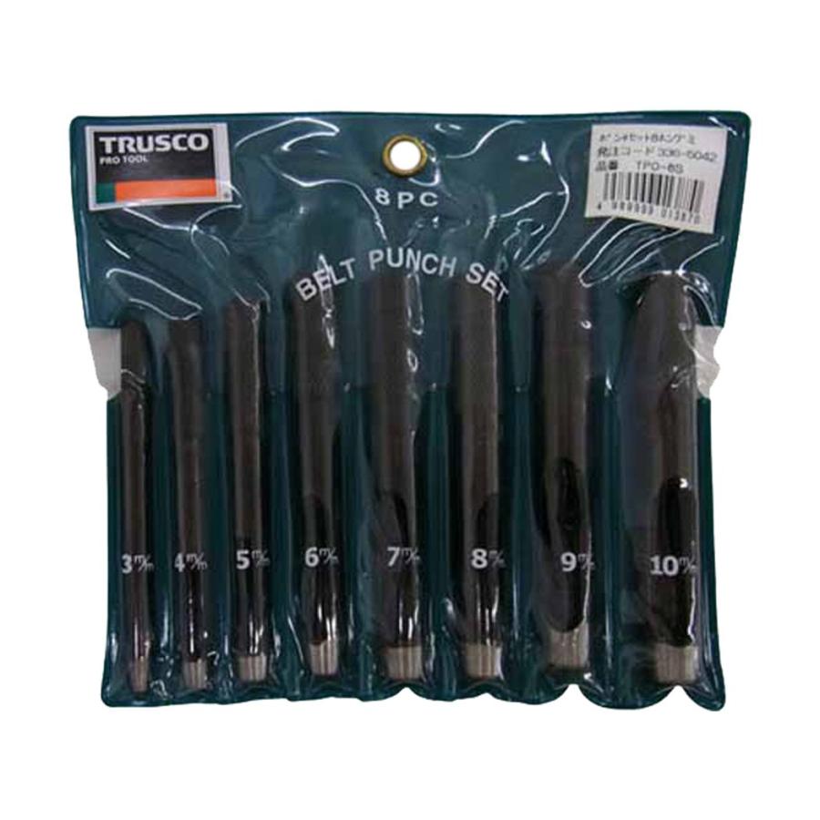 TRUSCO(トラスコ) ポンチセット 8本組 TPO-8S : T-SHOP - 通販 - Yahoo!ショッピング