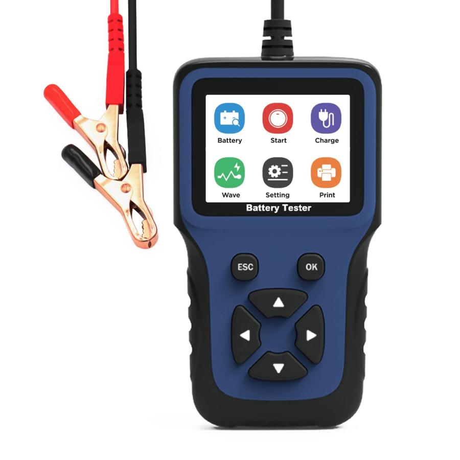 MAXWIN(マックスウィン) バッテリーチェッカー バッテリー 診断機 JISコード選択 2000cca 12V 自動車 船 オートバイ ISS H : s-b0c33qzcw1 ...