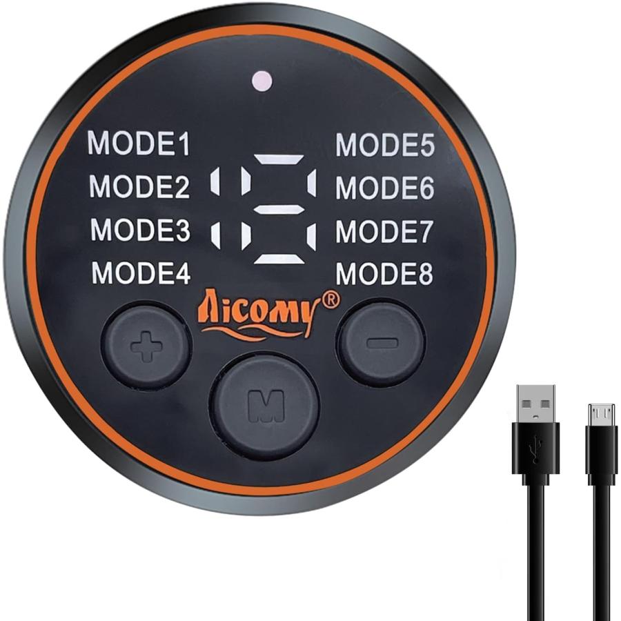 Aicomy ems腹筋ベルト本体マシン交換単品 emsコントローラー aicomy腹筋ベルト専用 8モード 15レベル USB充電 : T-SHOP - 通販 - Yahoo!ショッピング