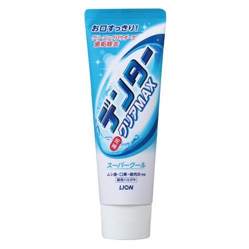 LION（ライオン） デンター クリアMAX スーパークールタテ型 140g : ワンズマートYahoo!ショッピング店 - 通販 ...