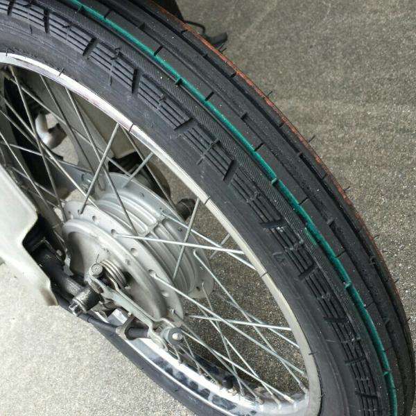 IRC NR6 NR-6 RG125 2.50-17 4PR WT フロント タイヤ : 44920-4 : ビッグワン2号店 - 通販 ...