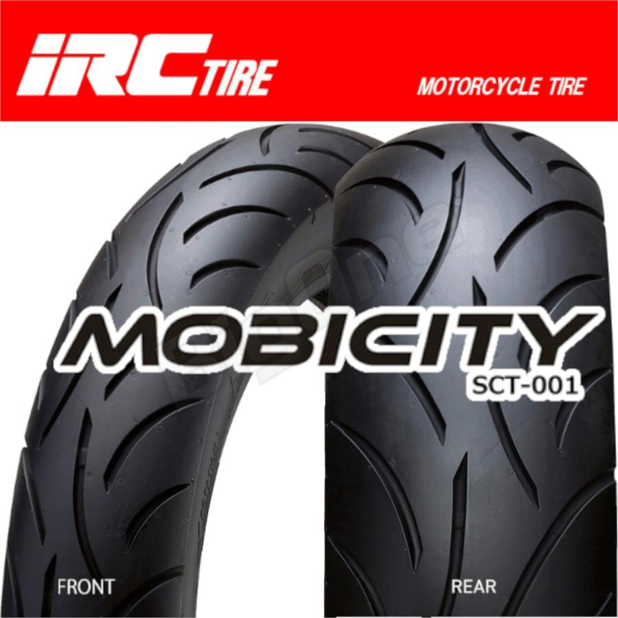 IRC MOBICITY SCT-001 BW's50フュージョンXフュージョンSEフリーウェイ250ズーマーVOX 120/90-10 66J TL リア リヤ タイヤ : 48543 ...