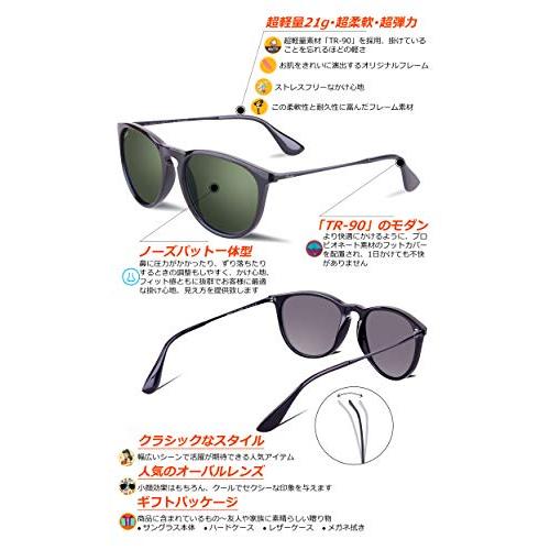 Berikin サングラス 超軽量19g 偏光 レンズ メンズ レディース エリカ UV400 紫外線カット uvカット sunglass for w : s-b07t8gkzr2 ...