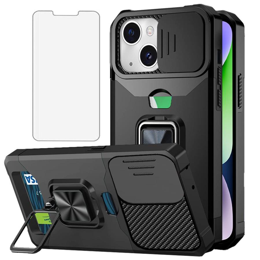 NKECXKJ iPhone 14 Plus ケース用, いphone14plus スマホケース + iPhone14plus ?化 ガラス フ フィ : ワントゥデイ - 通販 ...