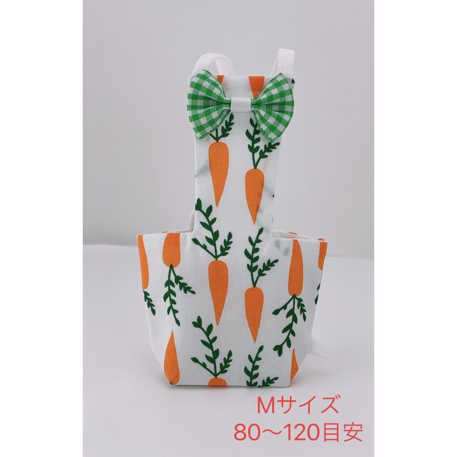 バードスーツ かわいい人参柄 Mサイズ プープーポーチ : One Two Studioヤフーショップ - 通販 - Yahoo!ショッピング