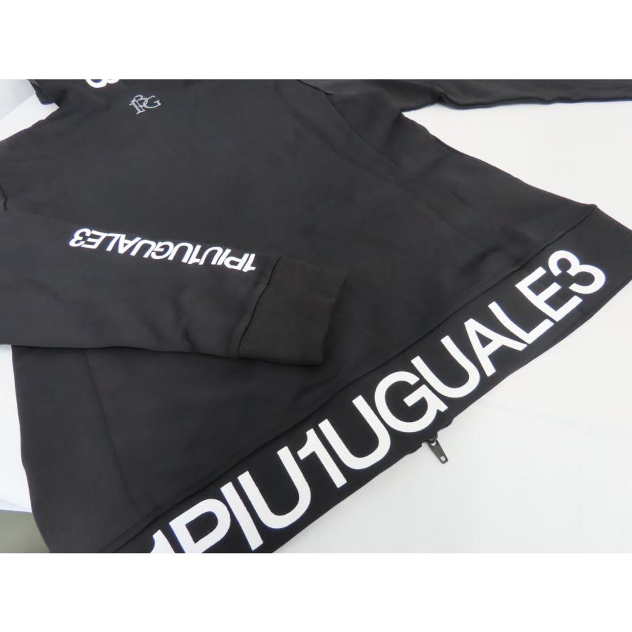 80☆YS☆1PIU1UGUALE3 ウノピゥ ウノウグァーレトレ ストレッチ パーカー IVサイズ ブラック☆1217-748ABC : 1217-748abc : ONE WORLD ...