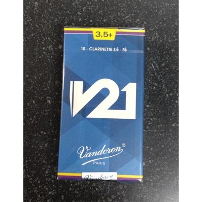 Vandoren バンドレン Bb クラリネット リード V21 3-1/2+ (10枚入) : 8576111007 : 音楽太郎 - 通販 - Yahoo!ショッピング