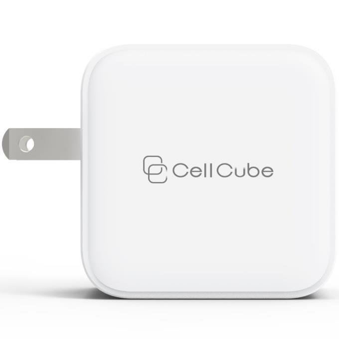 FUNMAXJAPAN 2ポートUSB-C Fast Charger(PD20w share） CellCube CC-AC04-0184 白 ...
