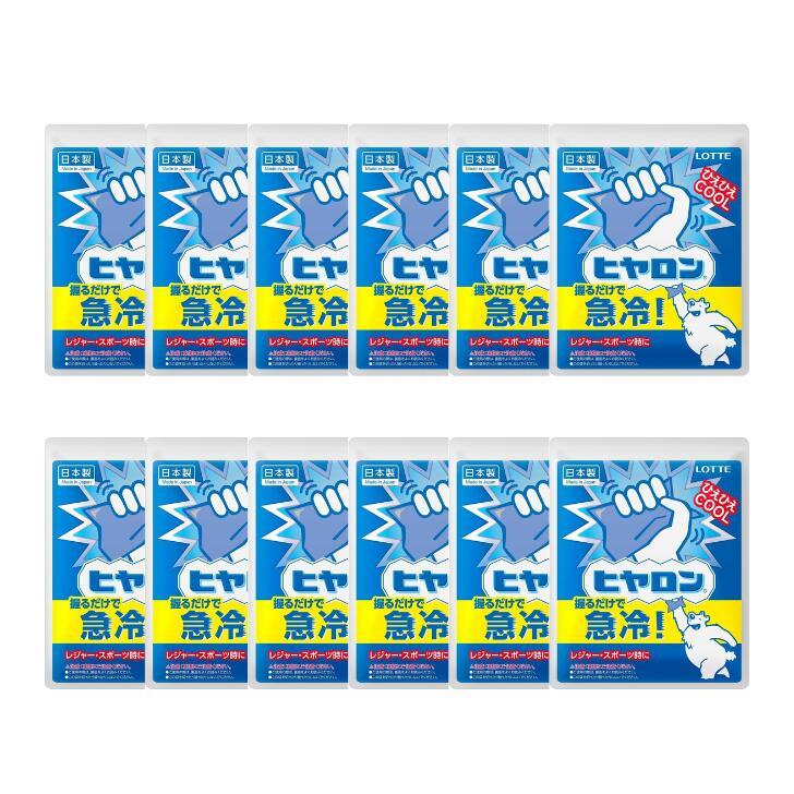 【12個】ロッテ ヒヤロン 116g 熱中症対策 簡単冷却 : online-3ツィーディア - 通販 - Yahoo!ショッピング