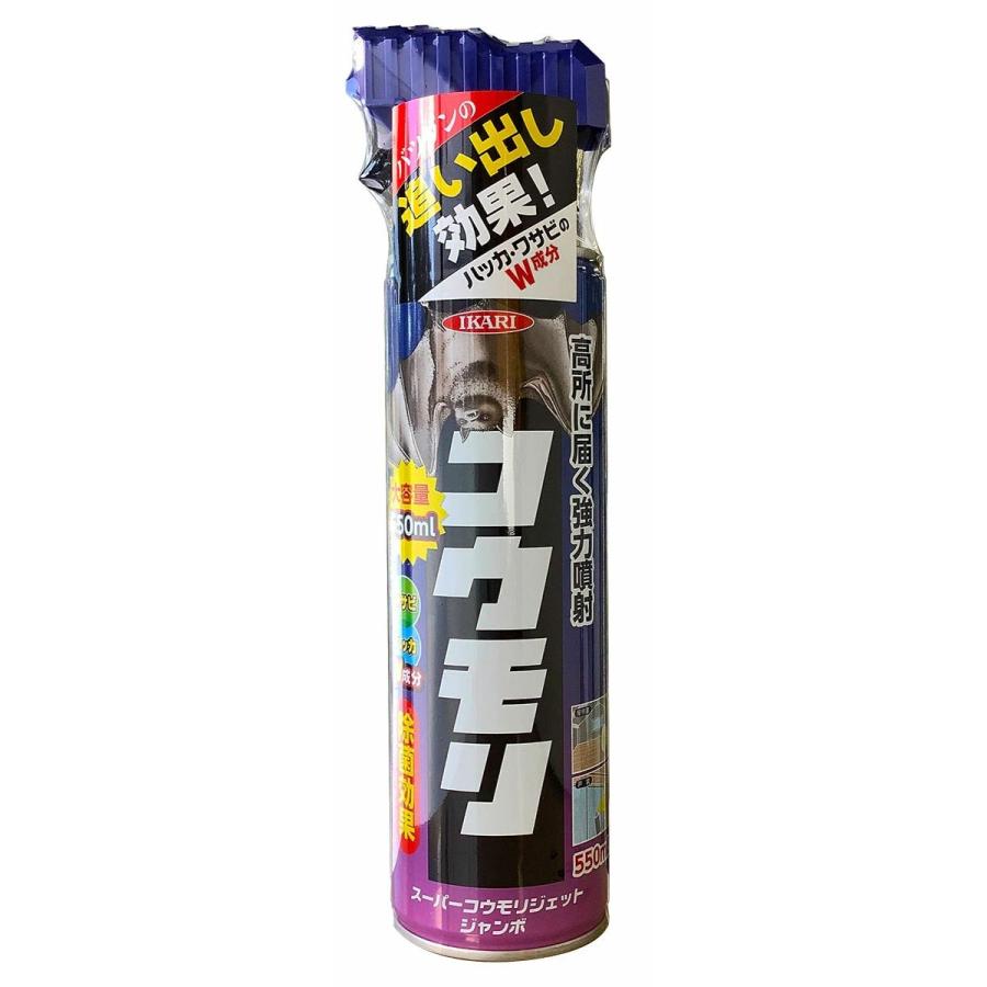 イカリ消毒 スーパーコウモリジェットジャンボ 550ml 忌避 侵入防止 : online-3ツィーディア - 通販 - Yahoo!ショッピング