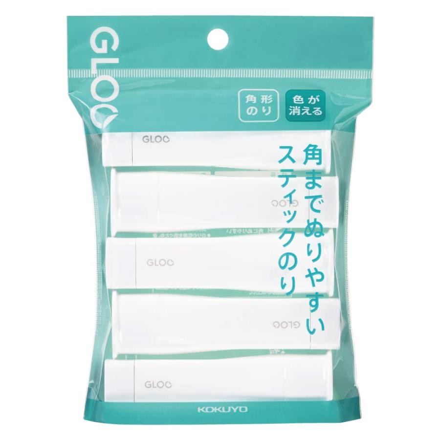 コクヨ(KOKUYO) スティックのり GLOO 色が消える Sサイズ 5個 タ-G311-5P 送料無料 : オンラインクオリティーマート2 ...