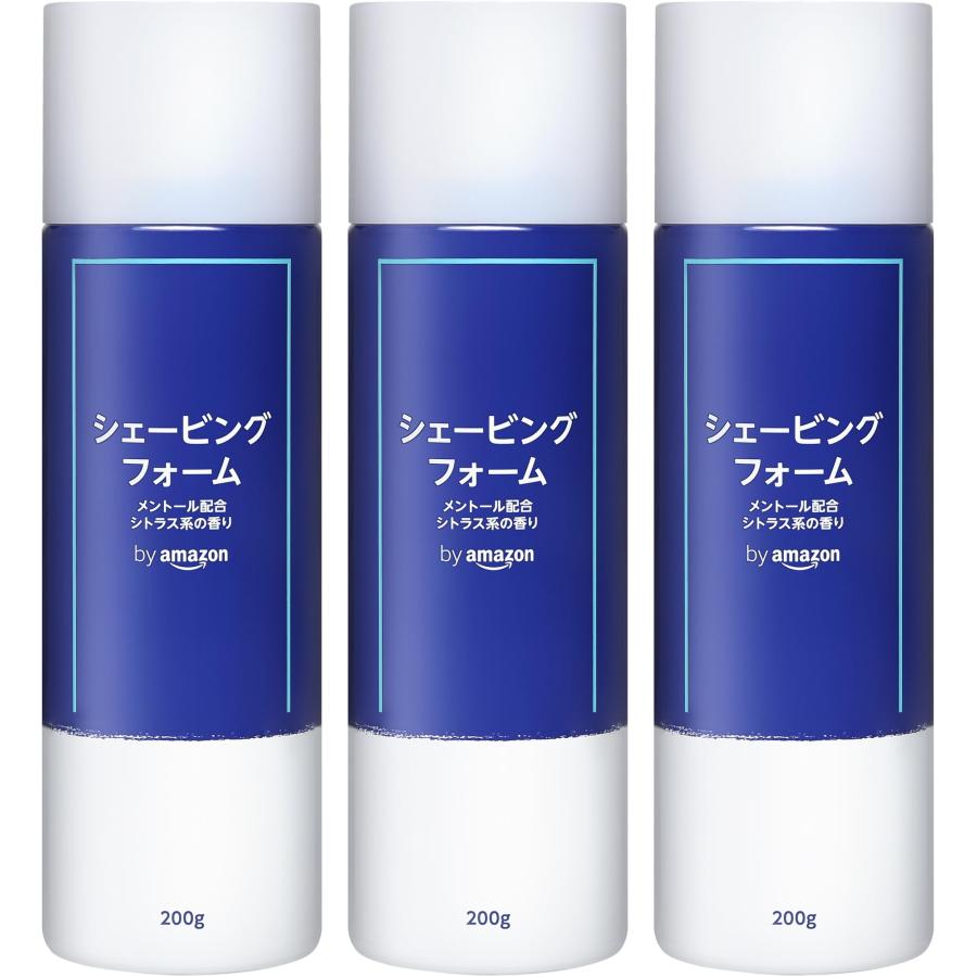 by Amazon シェービングフォーム シトラスの香り 200g × 3本パック(SOLIMO) 送料無料 : オンラインクオリティーマート2 - 通販 - Yahoo!ショッピング