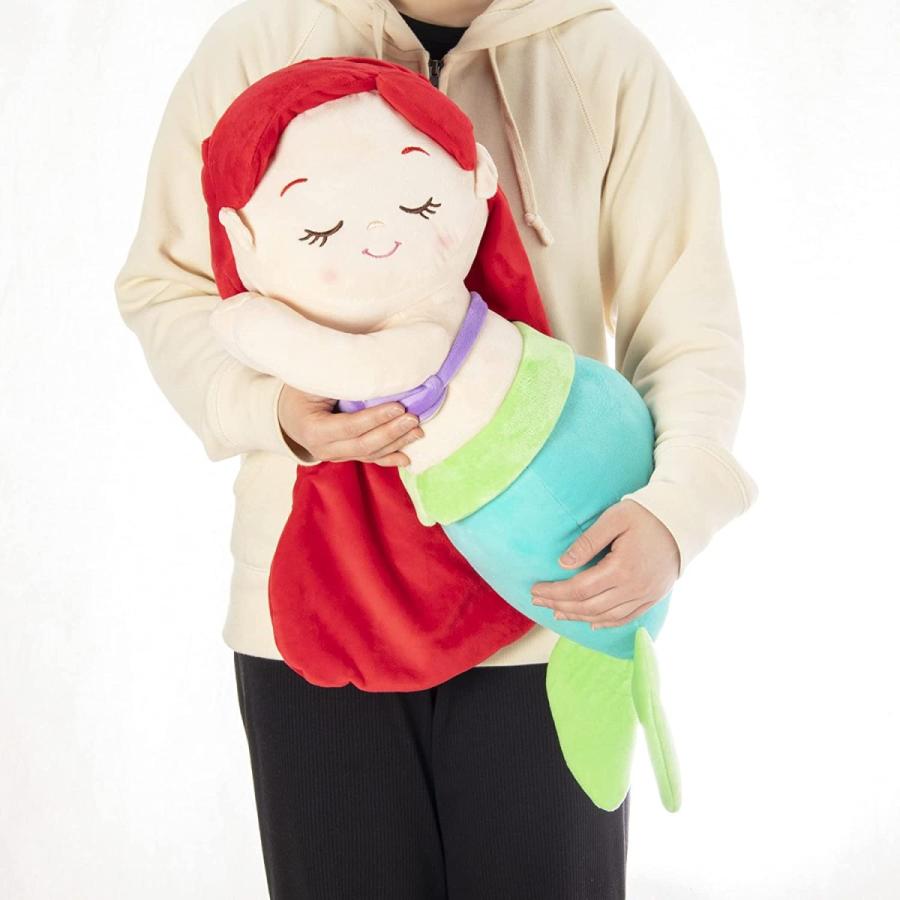 Disney アリエル グッズ 抱き枕 ぬいぐるみ 添い寝枕 かわいい 20×56cm ディズニー プリンセス MORIPiLO 公式ライセンス : オンラインストアlatteラテ - 通販 ...