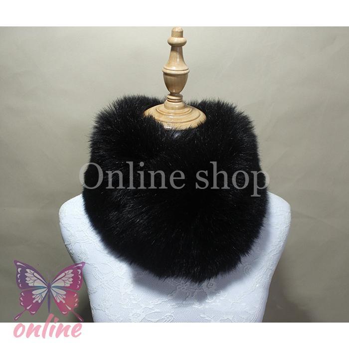 ティペット マフラー レディース ファー フェイクファー ネックウォーマー ふわふわ モコモコ スヌード 可愛い オシャレ 無地 付け襟 : ax-0117-wu324 : オンラインショップ ...