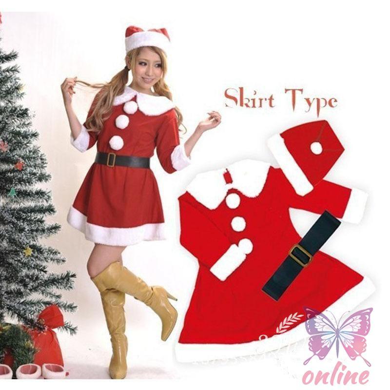 ハロウィン サンタ コスプレ クリスマス サンタクロース コスチューム : オンラインショップナナ - 通販 - Yahoo!ショッピング