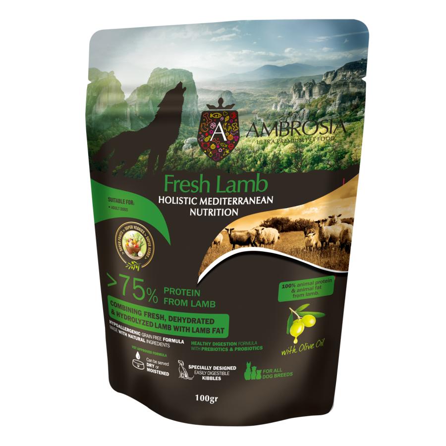 アンブロシア ドッグフード HMN ラム 100g : フォアモストオンラインショップ - 通販 - Yahoo!ショッピング