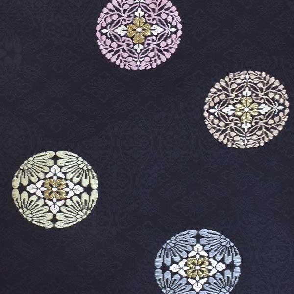 仕立て上がり品 京都西陣織 正絹 九寸 名古屋帯 お洒落 新品 未使用 青褐色系 ONLY na-2289 : na-2289 : 和装小物の ...