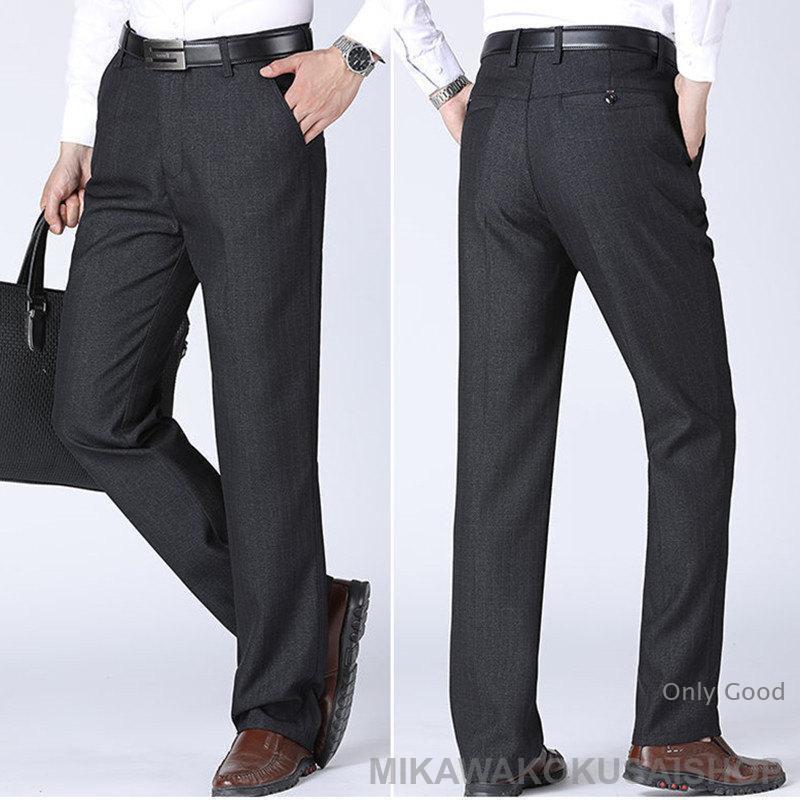 スラックス メンズ 紳士パンツ 裏起毛 裏ボア 秋冬 防寒 無地 ビジネス