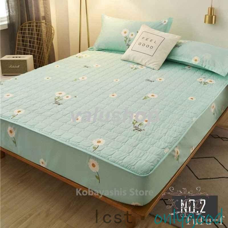 マットレスカバー中身は綿パッド一体型ボックスシーツベッドカバーボックスシーツセミダブルパッド一体型ボックスシーツモノトーンベッドカバー安い ...