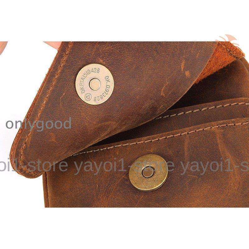 本革 ポーチ メンズ レザー ウエストポーチ ウエストバッグ ベルトバッグ タバコ収納 ベルトポーチ スマホケース 携帯、財布収納 : ff13vxza-a35 : Only Good ...