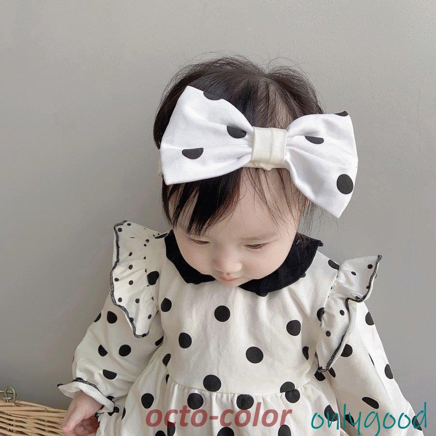 ベビー服 女の子 60 70 80 90 ロンパース ドット ヘアバンド リボン 水玉 かわいい おしゃれ 出産祝い ギフト : Only ...