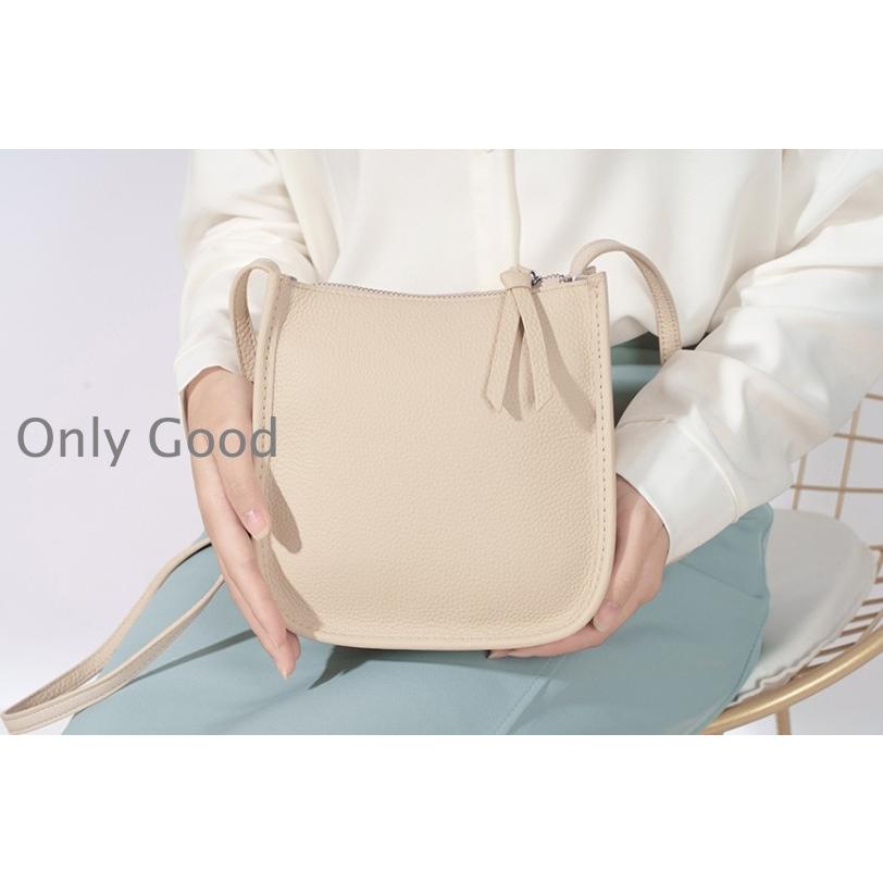 ショルダーバッグ バック レディース メンズ 革 本革 牛本革 大きめ