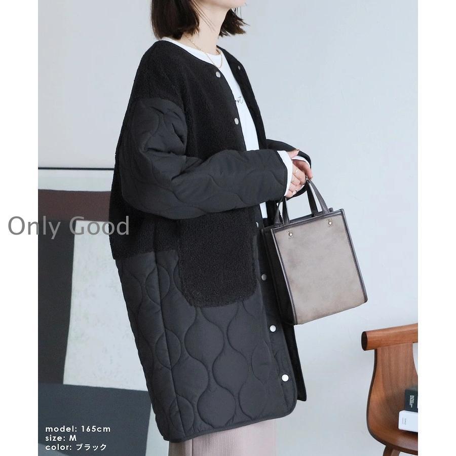 キルティングコート 中綿 レディース コート 中綿コート 冬