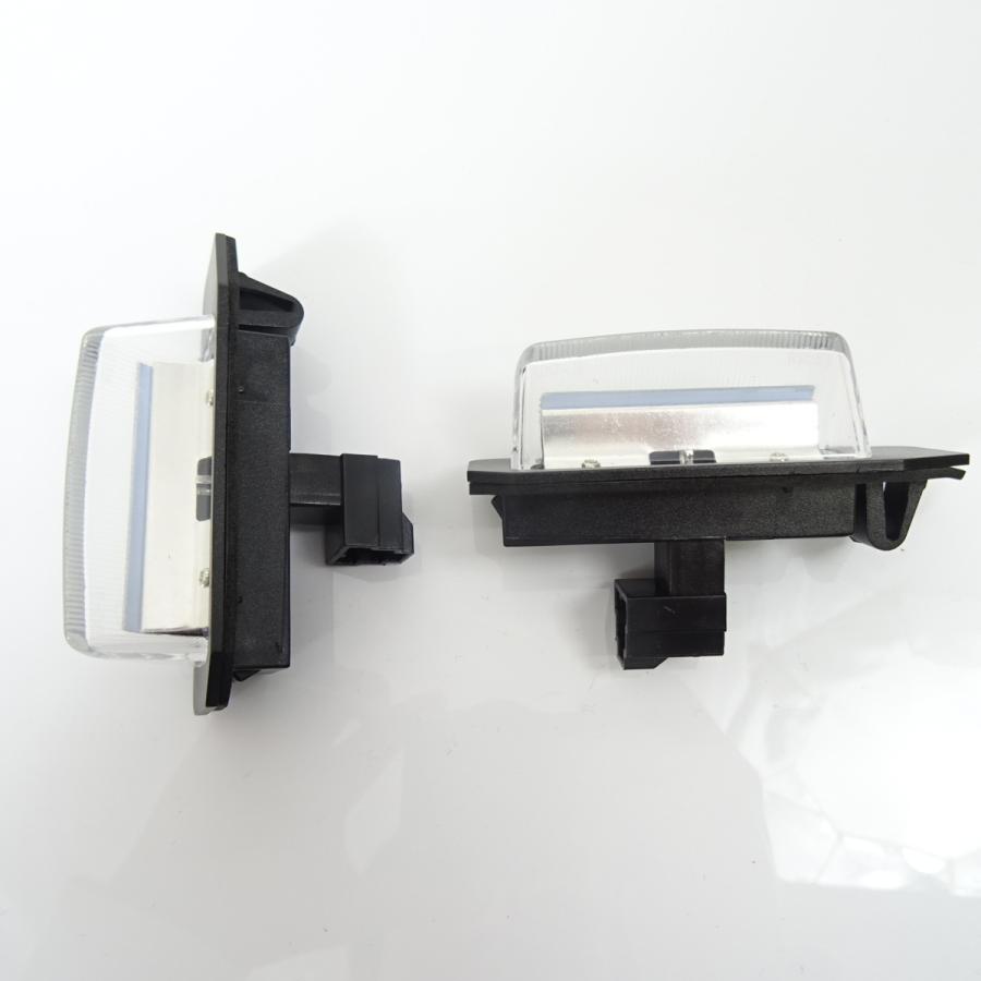 鬼白光! 一体型交換式 ! LED ナンバー灯 ライセンス ランプ アウトランダー CW4 CW5 CW6 GF7 GF8 20G 24G PHEV GG2 GG3 旧アウ : パーツヤード ...