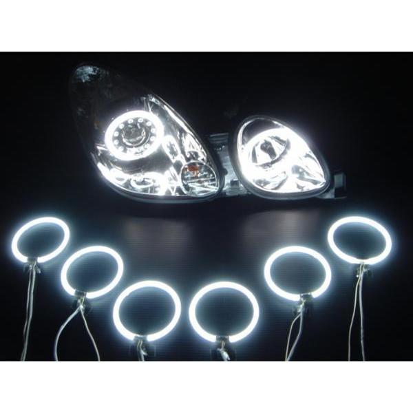 60〜165mm白CCFL管イカリング アテンザ アンフィニ カペラ : パーツヤードオンリーワン02 - 通販 - Yahoo!ショッピング