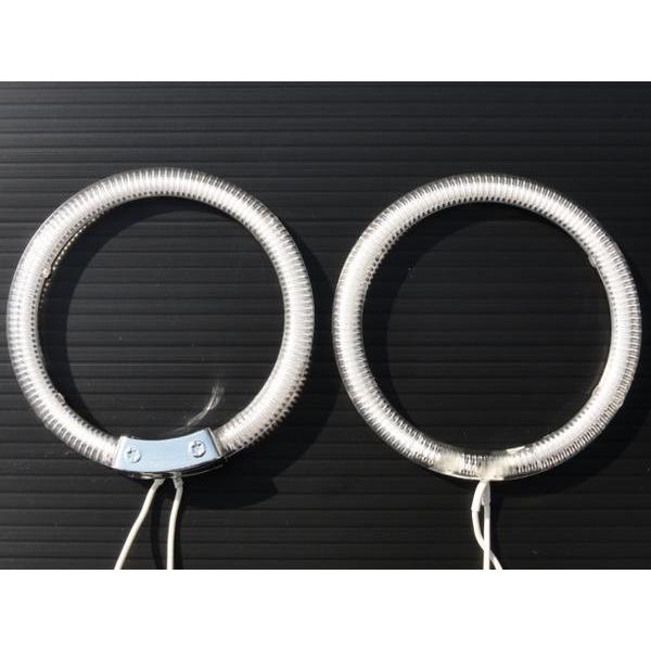 60〜165mm白CCFL管イカリング アウディ 100 80 A3A4A5A6A8TT : パーツヤードオンリーワン02 - 通販 - Yahoo!ショッピング