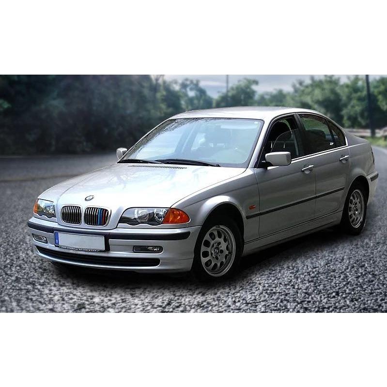 スポーティ♪ BMW Mカラー グリルフィン E46 318i 320i 323i 325i 328i 330i 330xi セダン ワゴン 3シリーズ Mスポーツ 前期 10 : オンリー ...