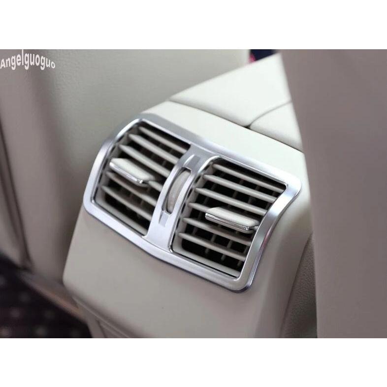 高品格♪ メルセデス ベンツ サテンシルバー リアエアコン ダクト カバー W212 E220 E250 E300 E350 E400 E550 セダン ワゴン ハイブリッド : オンリーワン ...