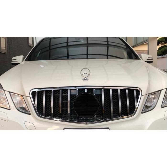 ベンツ パナメリカーナ 現行AMGルック グリル W212 E250 E300 E350 E550 E63 AMG GTRルック ガーニッシュ GTルック メッキフィン : オンリーワン ...
