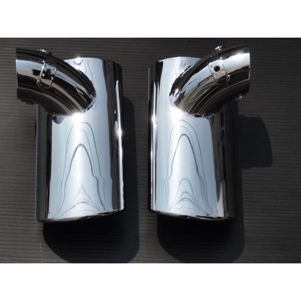 メルセデス ベンツ マフラーカッター W211 E240 E300 E320 E350 Eクラス 二本だし : オンリーワンショップ01 - 通販 - Yahoo!ショッピング