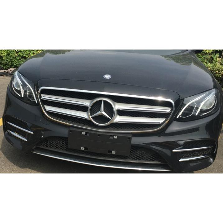 メルセデス ベンツ メッキ フロントバンパーダクト フィン W213 S213 E200 E220d E250 E300 E43 E53 Eクラス ワゴン ガーニッシュ : オンリーワン ...