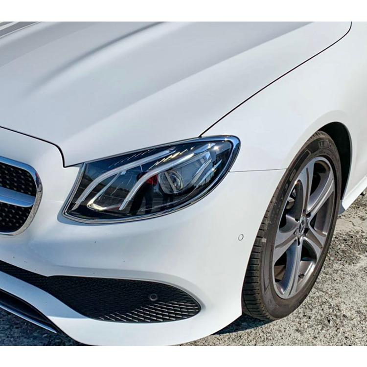 メルセデス ベンツ メッキ ヘッドライト ヘッドランプ リング W213 C238 E200 E300 E400 E450 E53 Eクラス クーペ ガーニッシュ :a9708:オンリーワン ...