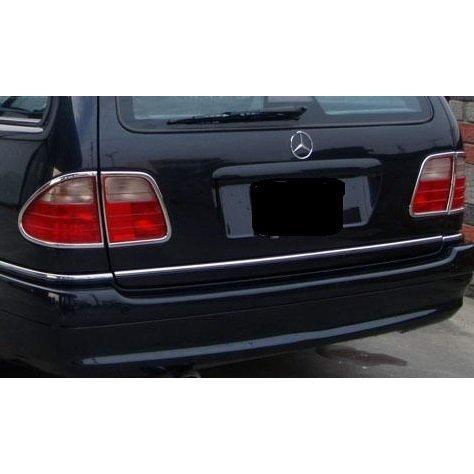 メルセデス ベンツ メッキ テールライト テールランプ リング W210 E230 E240 E320 E400 E430 E55 Eクラス ワゴン ガーニッシュ : オンリーワンショップ01 ...