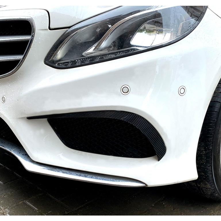 スポーティ全開♪ ベンツ カーボン ルック フロント バンパー ダクト ガーニッシュ W212 E250 E300 E350 E400 E550 Eクラス セダン : オンリーワンショップ01 ...