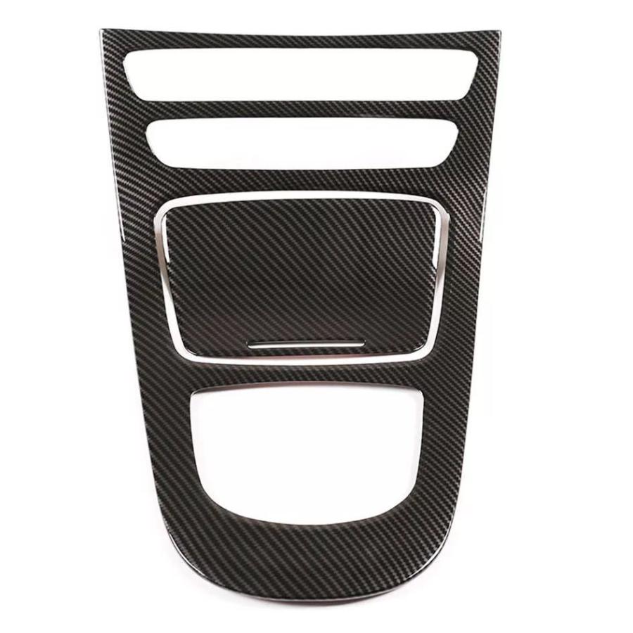 メルセデス ベンツ カーボン ルック センターコンソール パネル カバー W213 S213 E200 E220d E250 E300 E450 E53 E63 Eクラス ワゴン : オンリー ...