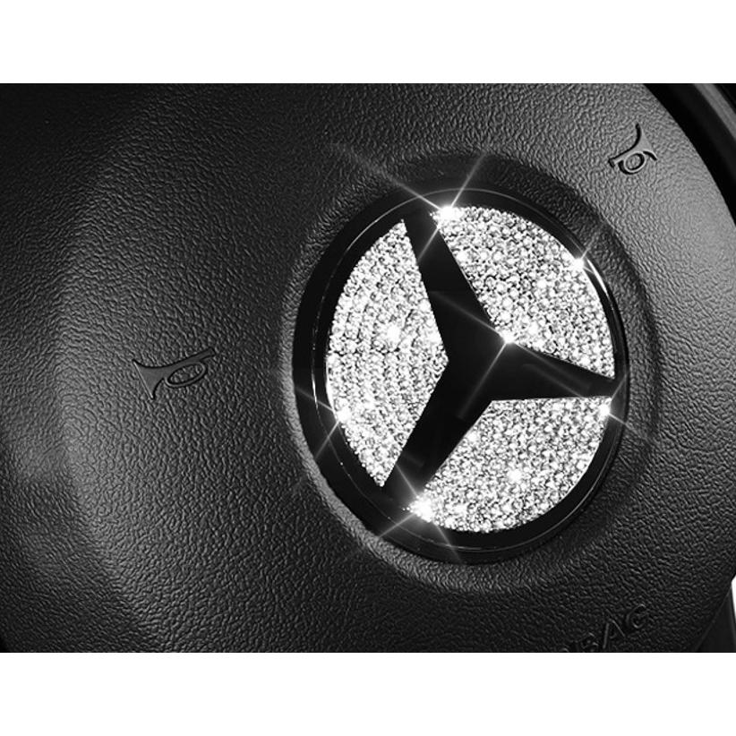 ラグジュアリー♪ ベンツ スワロフスキー ステアリング エンブレム カバー C238 A238 E200 E300 E400 E450 E53 Eクラス クーペ カブリオレ : オンリーワン ...