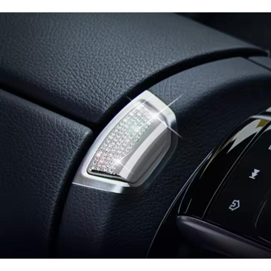 ラグジュアリー感UP♪ ベンツ アームレスト オープン スイッチ カバー W213 E200 E220d E250 E350e E400 E450 E43 E53 E63 セダン : オンリー ...