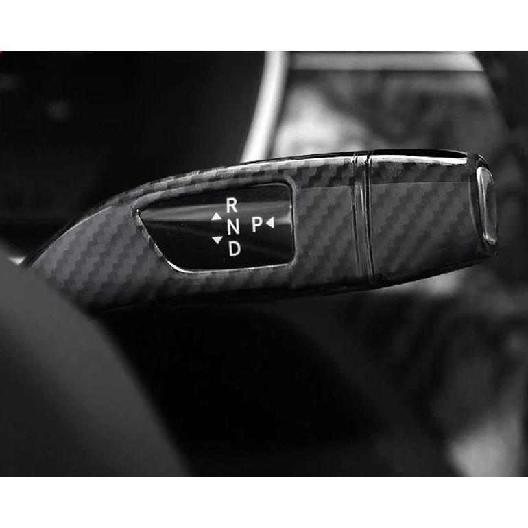 メルセデス ベンツ カーボン ルック シフトレバー カバー W213 S213 E200 E220d E250 E350e E400 E450 E43 E53 E63 Eクラス ワゴン ...