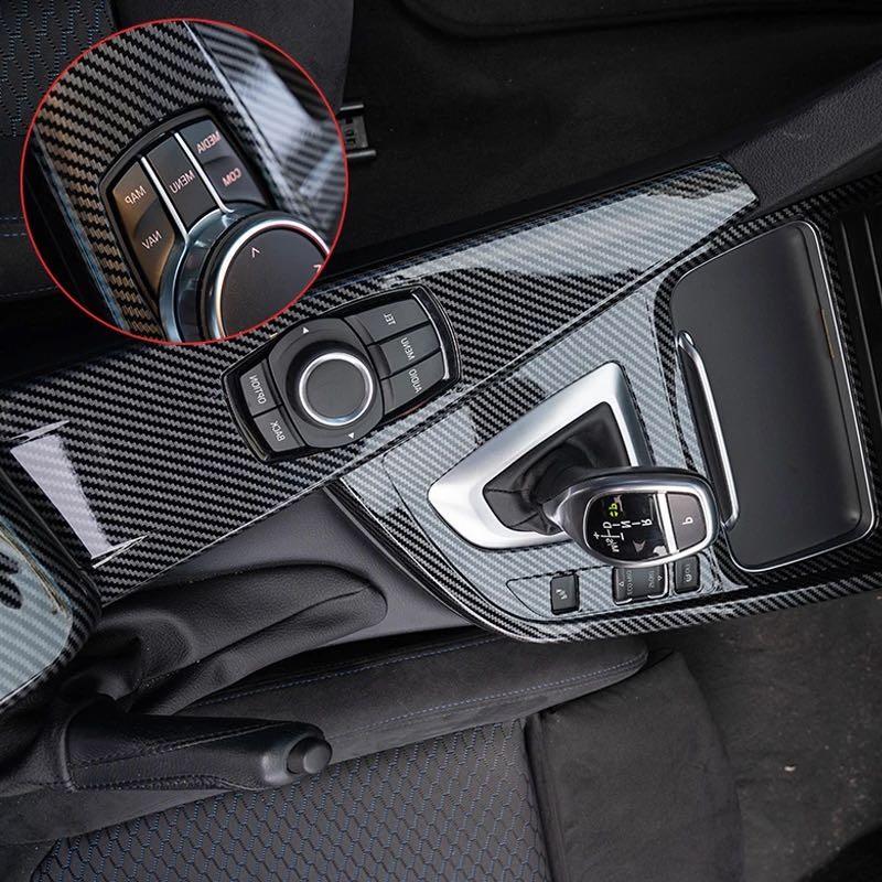 BMW カーボン ルック センター パネル カバー F36 420i 428i 430i 435i 440i グランクーペ xDrive M ...