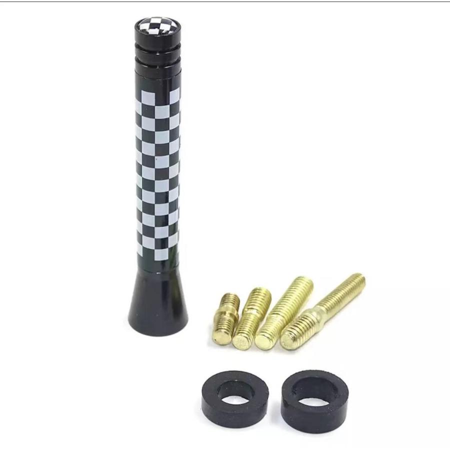 デザイン性UP♪ BMW MINI ミニ チェッカー ルーフアンテナ R50 R52 R53 ワン クーパー クーパーS RA16 RE16 : オンリーワンショップ01 - 通販 ...